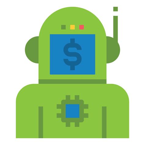 ROBOT ALGORITHM FLAT ICON VRCTOR Vector Art At Vecteezy