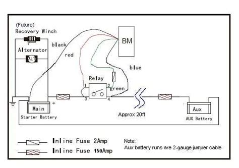 Battery Isolator Wiring Diagram And Connection Guide