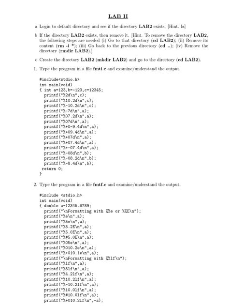 Lab 2 Pdf Integer Computer Science Computer Science