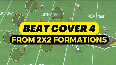 How To Beat Cover 4 Spot Drop From A 2x2 Formation Youtube