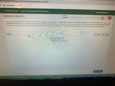 Solved urn.hawkeslearning.com/Portal/Lesson/lesson certify# | Chegg.com