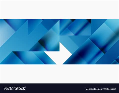 Captivating Abstraction Triangles Royalty Free Vector Image