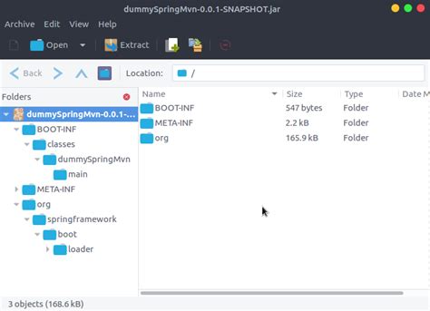 Java Spring Boot Jar Doesnt Contain Classes In Src Folder Stack Overflow