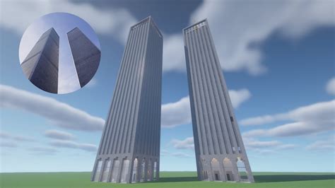 Minecraft Twin Towers