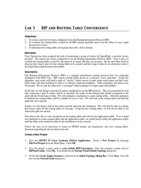 Lab6 1 Pdf Routing Router Computing