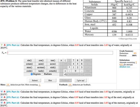solved 8 problem 4 the same heat transfer into identi