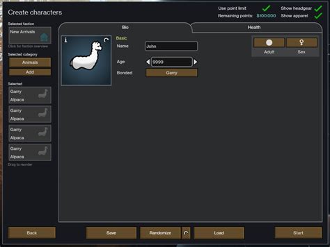 Introducing Pawn Editor Rrimworld