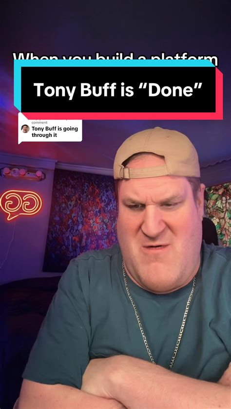 Tony Buff Resilience Against Cancel Culture Tiktok