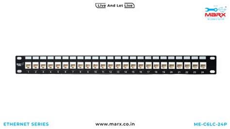 Port Patch Panel Cat Coupler Loaded At Lan Cable In Chennai ID