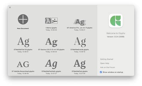 Create — Glyphs Handbook Create — Glyphs Handbook
