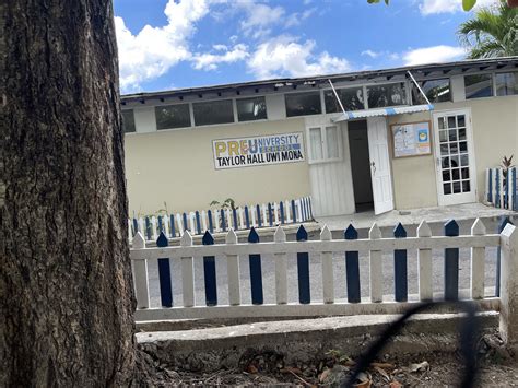 Preuniversity School Taylor Hall Uwi Mona Campus One Red Pin