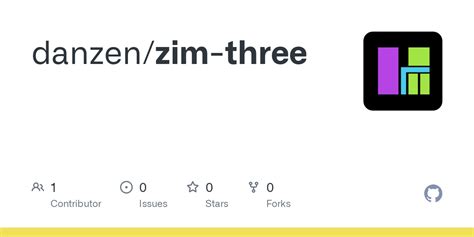 GitHub Danzen Zim Three