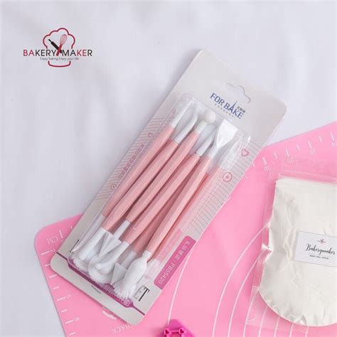 เซ็ทอุปกรณ์ ฟองดองท์ 8 ชิ้น Modeling Tools Set 8 Pcs Bakerymakershop