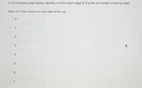 Solved We Know That Every Edge In A Mst Of A Graph Is A