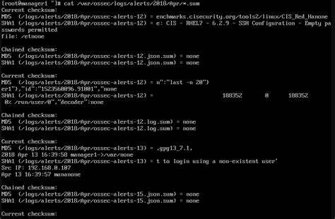 Rotated File Checksums · Issue 634 · Wazuhwazuh · Github