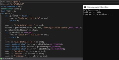 lỗi gl h included before glew h” programming dạy nhau học