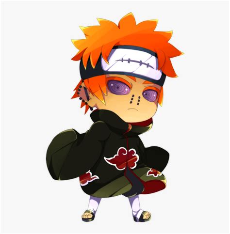 Chibi Pein Naruto Shippuden Пейн Чиби Hd Png Download Kindpng