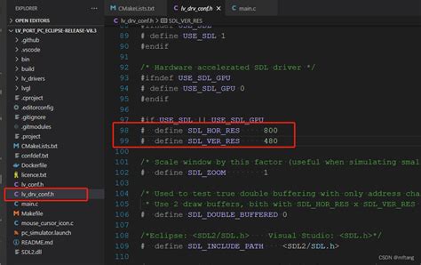 基于vscode和mingw W64搭建lvgl模拟开发环境lvgl Vscode Csdn博客