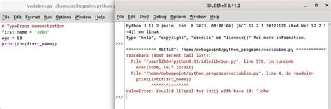 python中变量的概念以及类型详解 python变量常见错误 不念博客