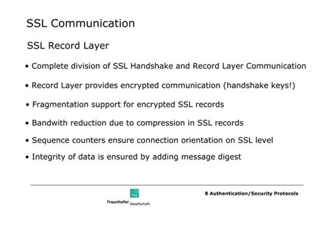 8 Authentication Security Protocols Ppt