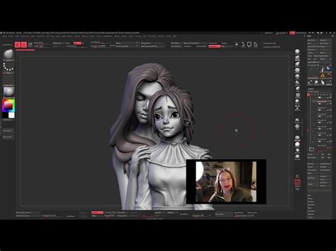 free video 3d character art in zbrush 2024 from pixologic zbrush