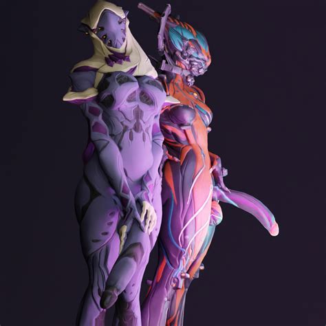 Rule 34 Big Penis Breasts Digital Extremes Duo Genitals Herm Humanoid