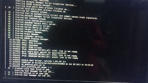 Booting Stops Jetson TX2 NVIDIA Developer Forums