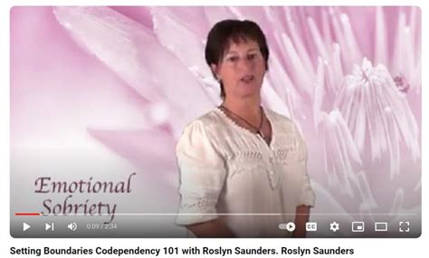 Setting Boundaries Codependency Coach Roslyn Saunders