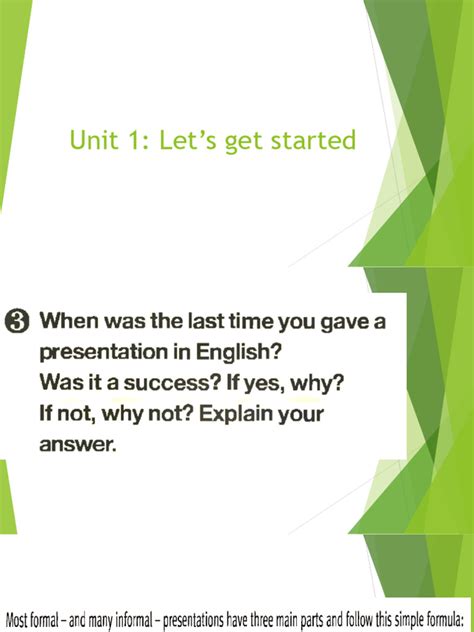 unit 1 let s get started pdf