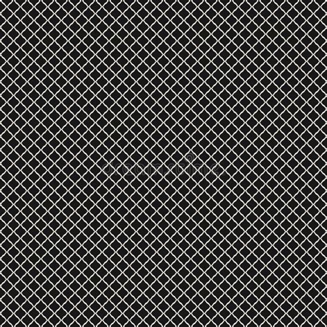 Vector Seamless Pattern Black And White Geometric Texture Of Mesh Net Grid Stock Vector