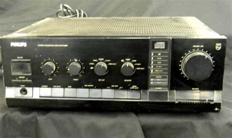 Lot Philips Sound Integrated Amplifier Fa960