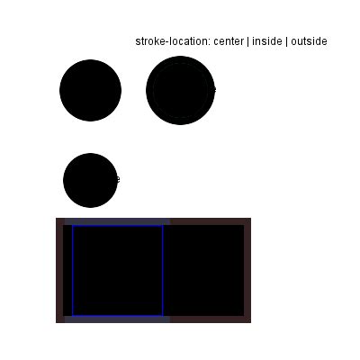 Html Prevent Stroke Border From Overflowing Path Stack Overflow