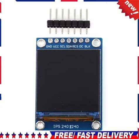 Modulo Display Ips 1 3 Pollici 240x240 Pixel St7789 Rgb Tft Scheda Lcd Per Arduino Eur 5 83