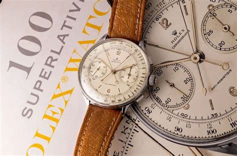 【罕有勞力士拍賣】 1942年製rolex Split Seconds Chronograph 4113 二戰飛行計時碼錶最終以破紀錄成交