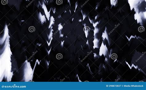Endlessly Flowing Kaleidoscopic Zigzag Pattern Motion Rotating Slowly