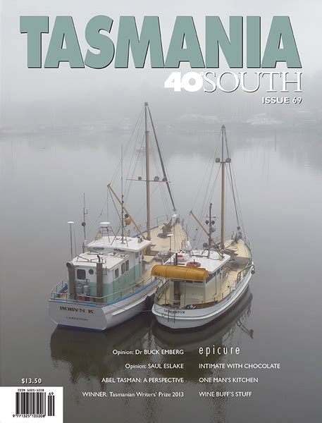 Tasmania 40° South Issue 69 Forty South Publishing Bookshop