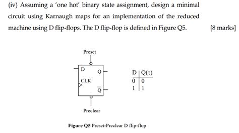 iv assuming a ‘one hoť binary state assignment