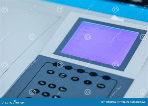 Spectrophotometer For Lab Experiments Stock Photo Image Of Experimentsn Industry