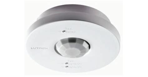 Lutron Wireless Ceiling Occupancy Vacancy Sensor In White
