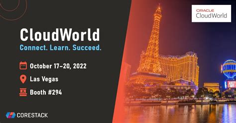 [event] Oracle Cloudworld 2022 Corestack