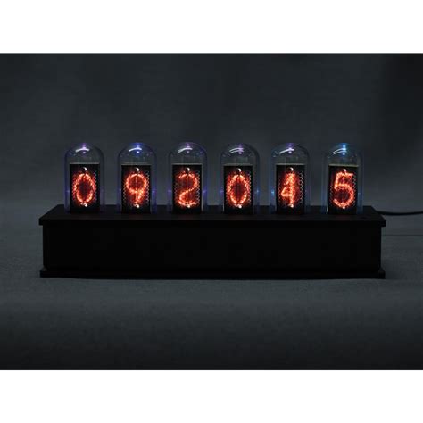 Programmable Rgb Pseudo Nixie Tube Clock Retro Desktop Digital Clock