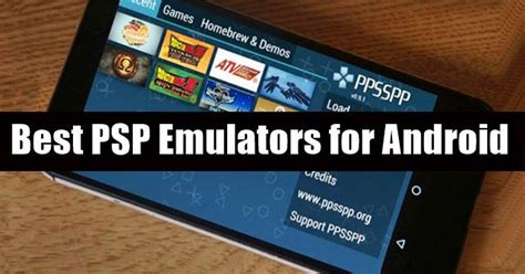 Best PSP Emulators For Android Devices TechDator