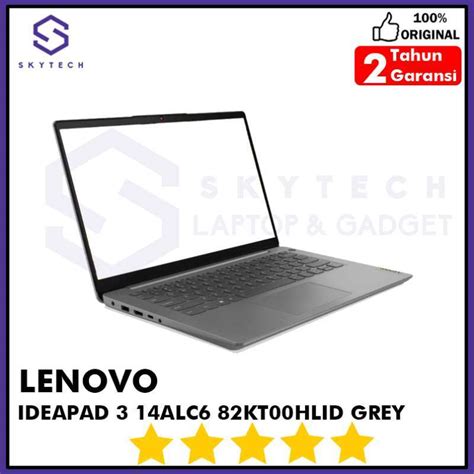Jual Laptop Lenovo Ideapad Alc Hlid Ryzen U Ram Gb Ssd Gb Windows Ohs