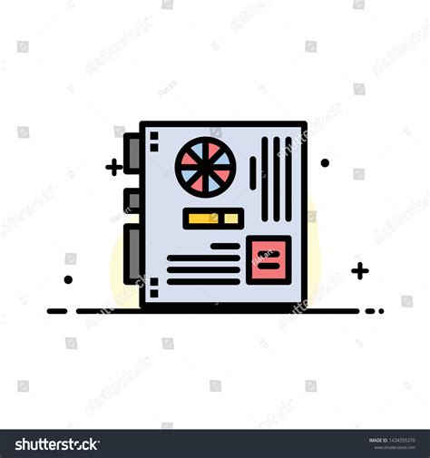 Computer Main Mainboard Mother Motherboard Business Stock Vector Royalty Free 1434355370