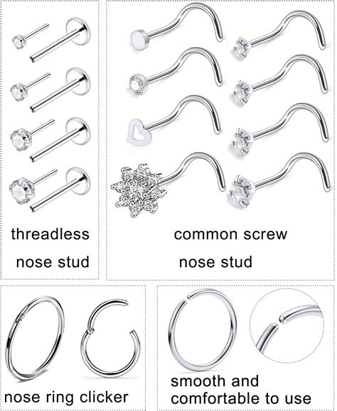Types Of Nose Piercings