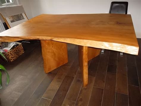 Cedar Slab Table Slab Table Table Natural Edge Table