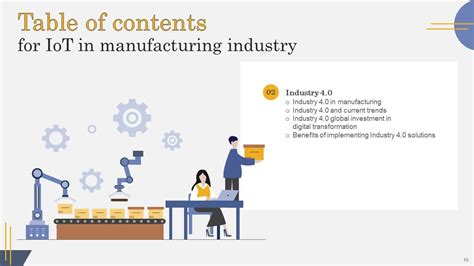 Iot In Manufacturing Industry Powerpoint Presentation Slides Iot Cd V Ppt Example