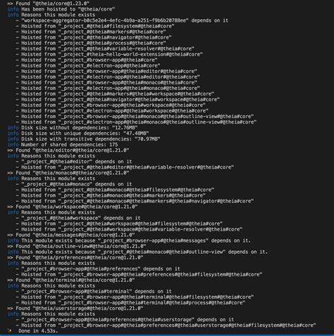 The Official Theia Extensions Demo Could Not Start · Issue 10859
