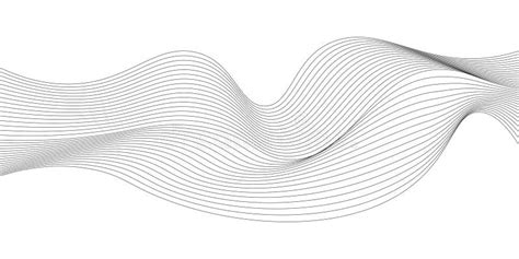 Abstract Curved Lines Of Fluid Motion Stock Illustration Illustration Of Wave Flowing 342950330