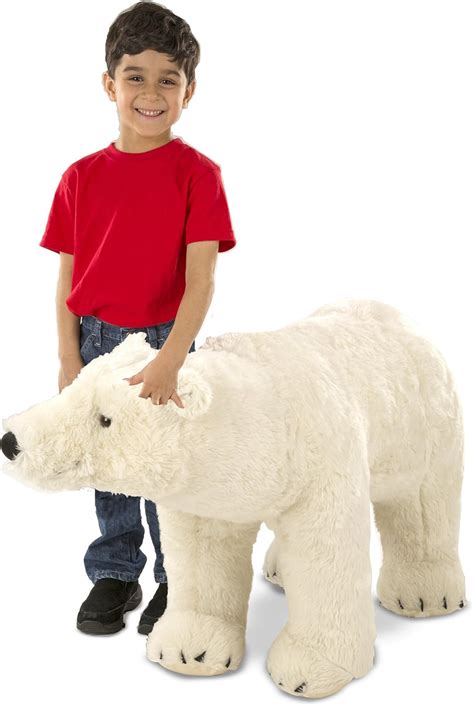 Melissa And Doug Giant Polar Bear Lifelike Stuffed Animal Nearly 3